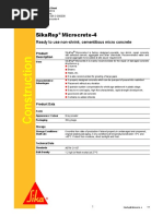 Sikaquick - 1000 | PDF | Concrete | Strength Of Materials