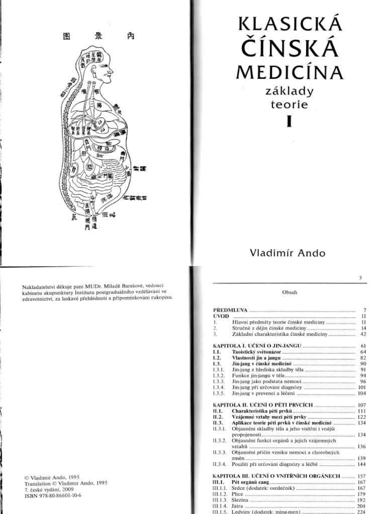 Klasicka Cinska Medicina 1 | PDF