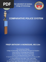 Comparative Models in Policing System | PDF | United Nations ...