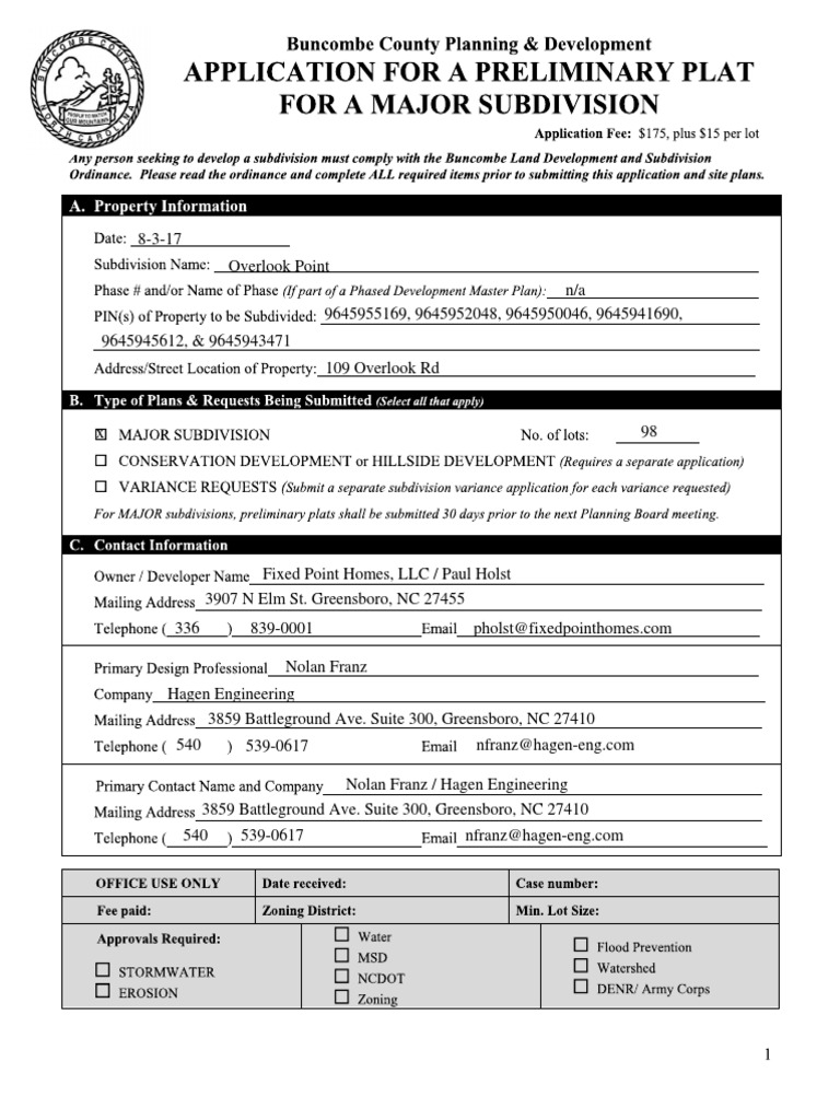 Overlook Point Property Details | PDF
