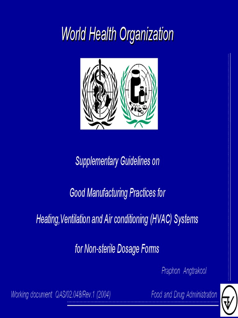 Hvac Solid (Who) | PDF | Verification And Validation | Dust