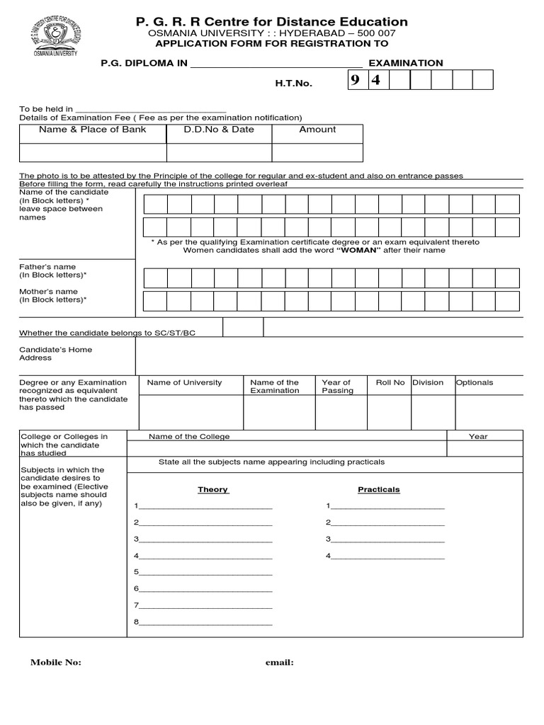 1601703484PGDiplomas Application Form - 15 | PDF | University And ...
