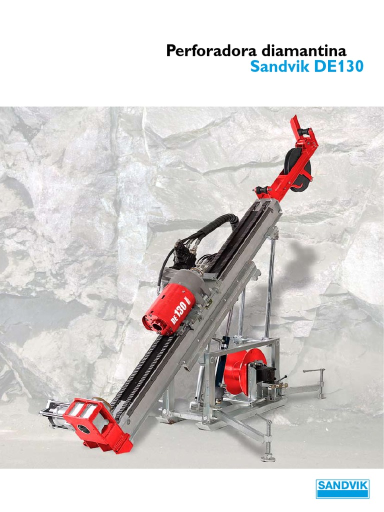 2240sonda Diamantina Sandvik De-130 | PDF | Science | Tecnología (general)