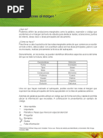 Notas al Margen: Definición y Ejemplos | PDF | Habilidades de estudio