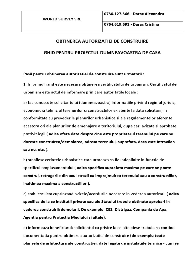 Ghid Proiect Casa | PDF