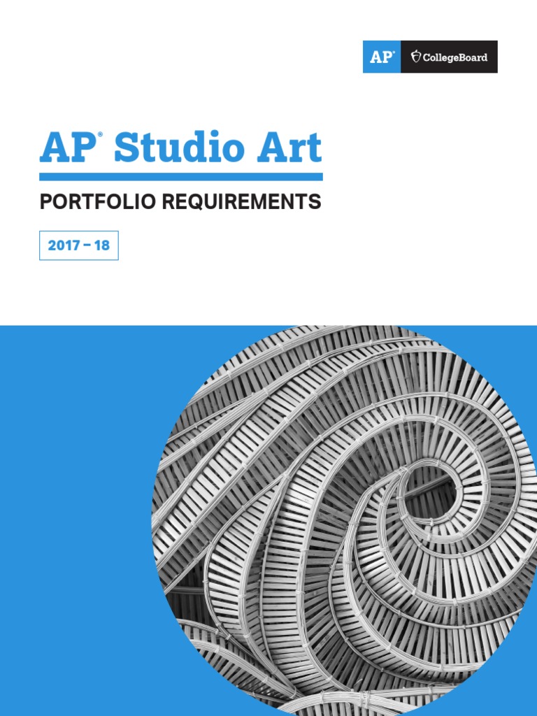 Ap17 18 Studio Art Brochure | PDF | Drawing | Advanced Placement