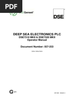 Wiring Diagram DSE 7320 AMF PDF | PDF | Relay | Electric Generator