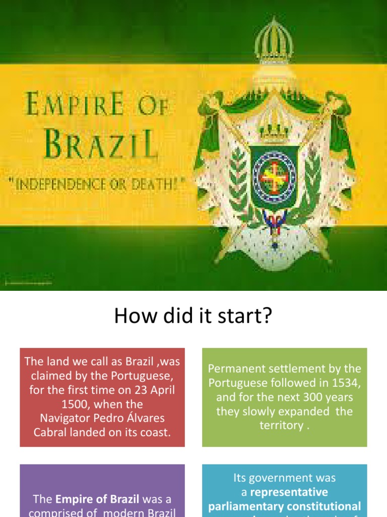 Brazil Empire Pdf Portugal International Relations