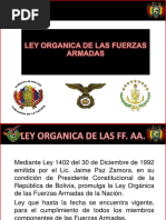 Reglamento Regimen Interno Ffaa Bolivia | PDF | Disciplinas | Militar
