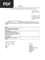 Updation Aadhaar New Form | PDF