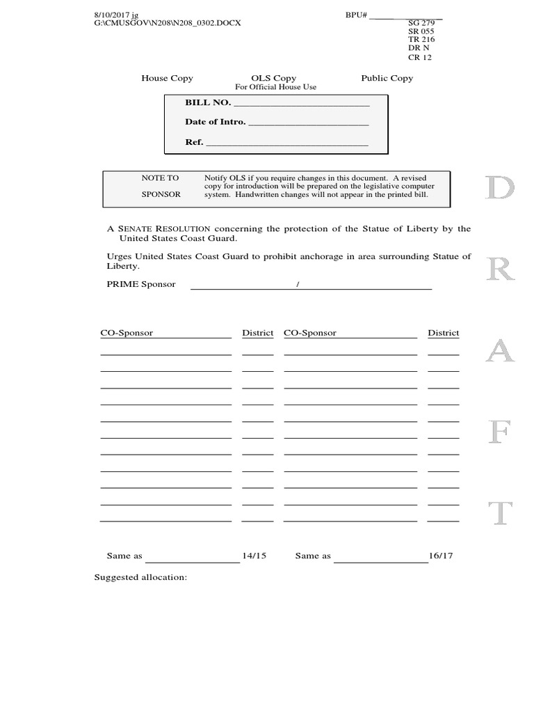 Draft Resolution - Yachts in Liberty Bay | PDF | Liberty | United ...