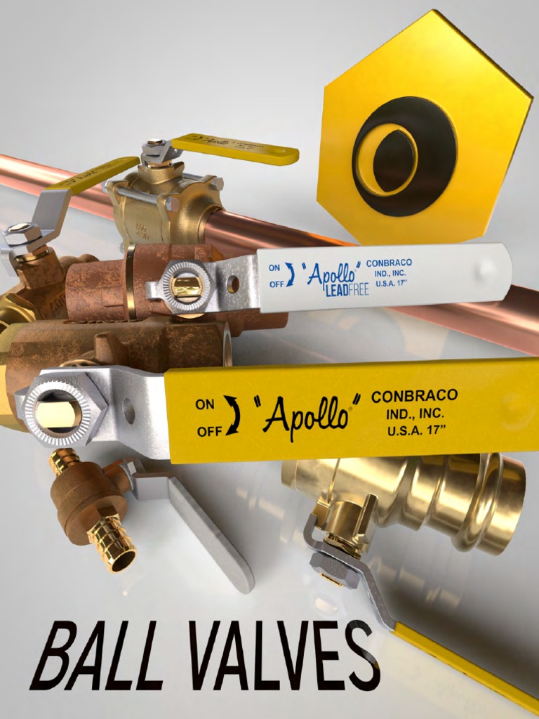 Catalogo APOLLO - Valvulas Esfera | PDF | Valve | Mechanical Engineering
