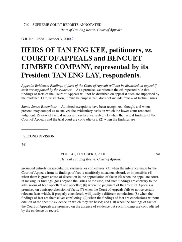 Heirs of Tan Eng Kee | PDF | Court Of Appeal Of Singapore | Partnership