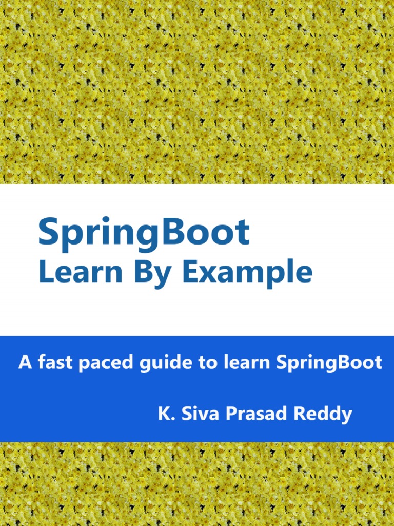 Springboot Learn by Example Sample | PDF | Spring Framework | Software Development