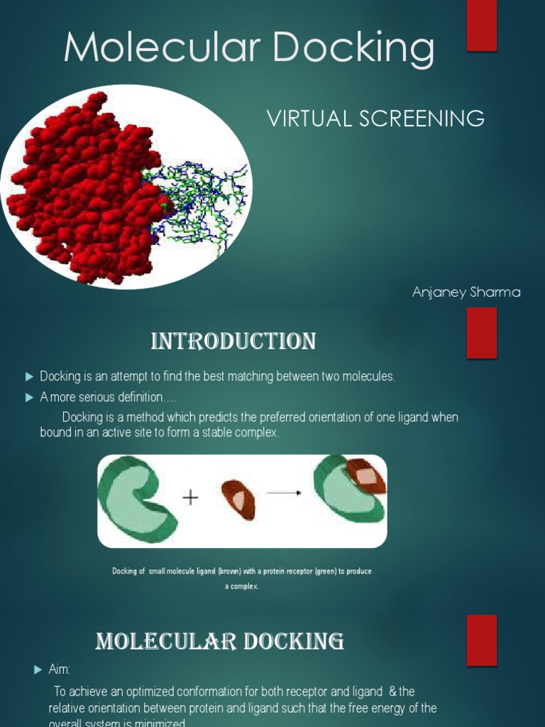 Molecular Docking | Docking (Molecular) | Biochemistry
