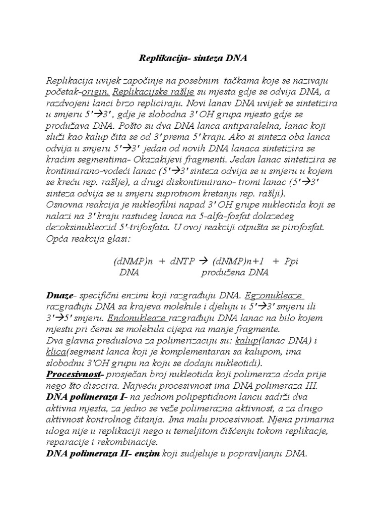 Biohemija I Skripta Za Test 2 Merima B. 1 | PDF