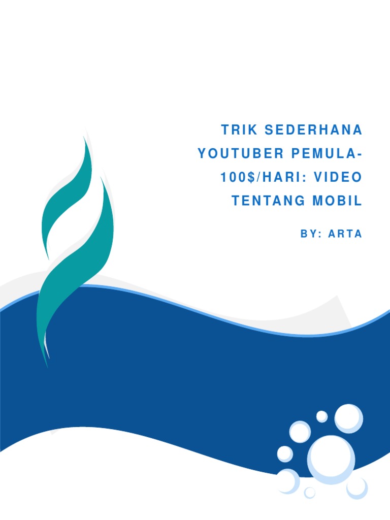 E - Book Trik Sederhana Youtuber Pemula, 100 $hari Video Mengenai Mobil ...