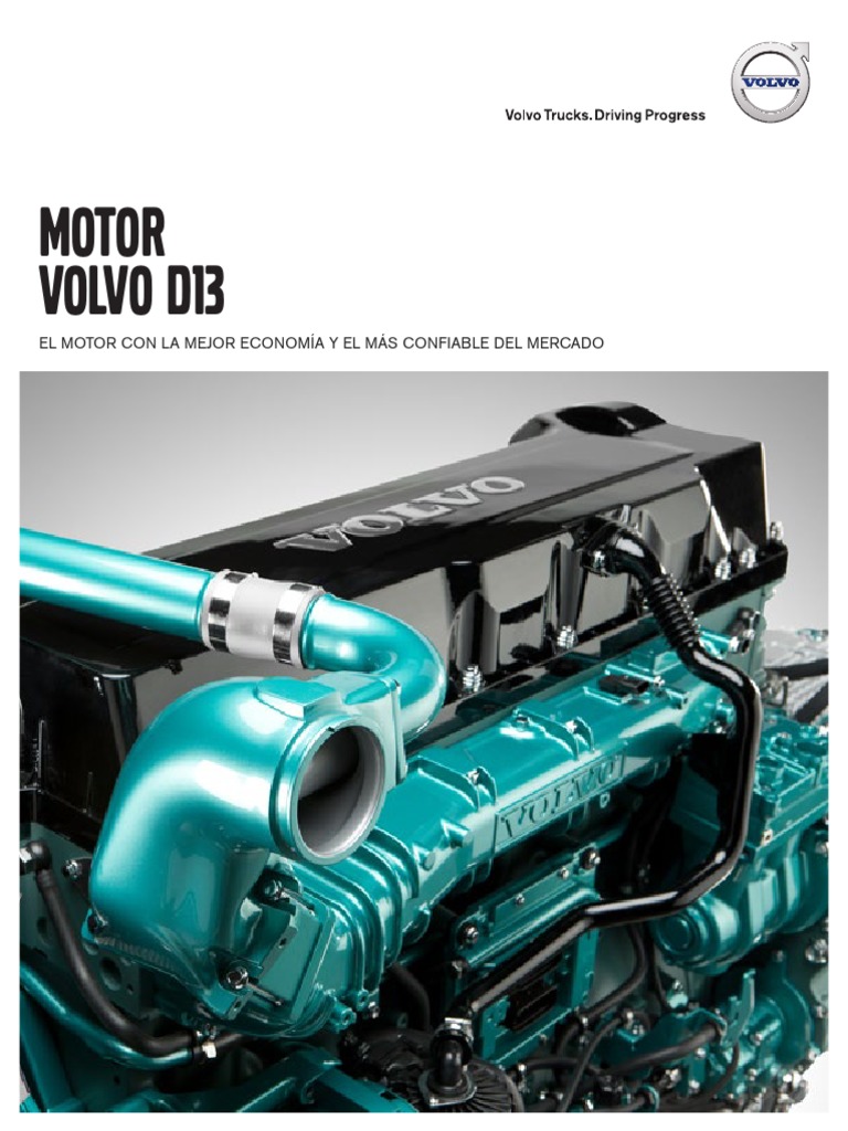 volvo d13 | Esfuerzo de torsión | Transmisión (Mecánica)