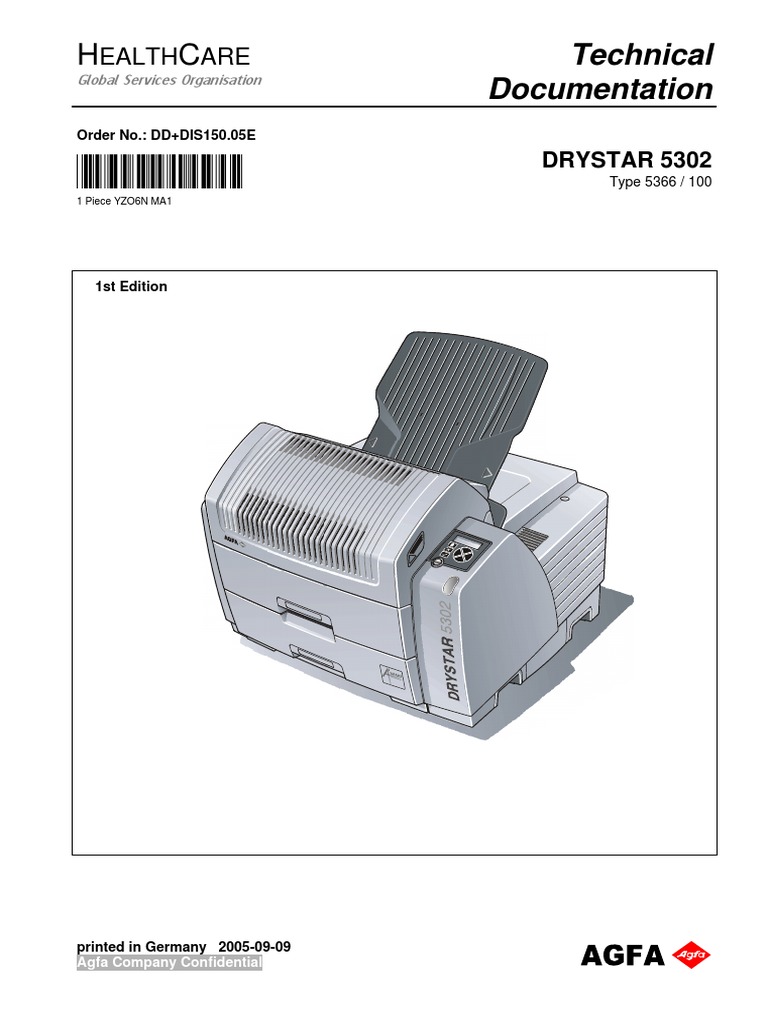 Drystar 5302 Service Manual | PDF | Medical Device | Safety
