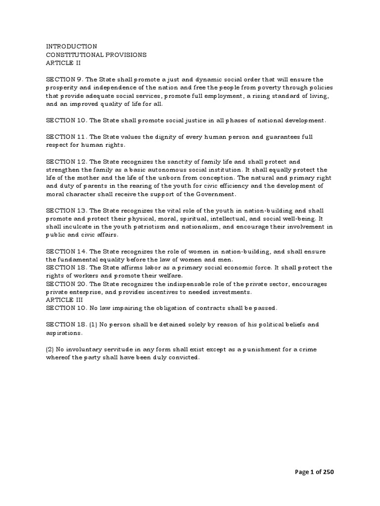 Cases and Provisions | PDF | Evidence | Employment