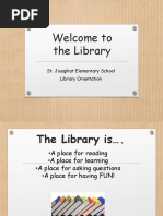 Library Rules For Students | PDF