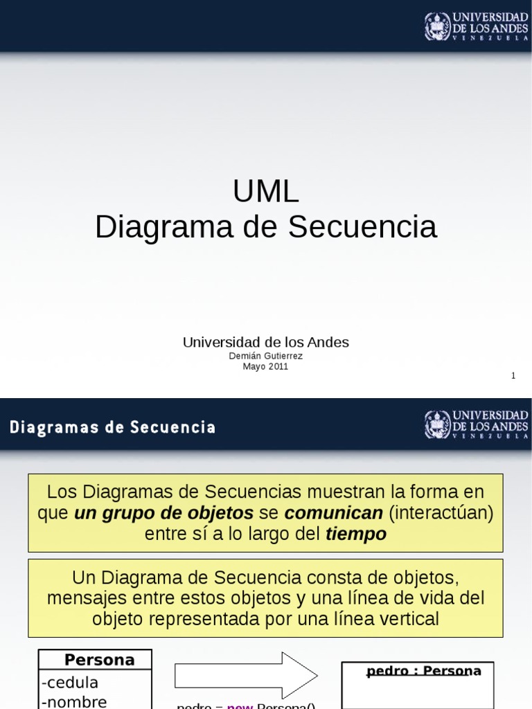 Ejemplos de Diagramas de Secuencia PDF | PDF
