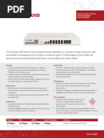 Fortigate 1500D Series: Data Sheet | PDF | Computer Network | Transport Layer Security