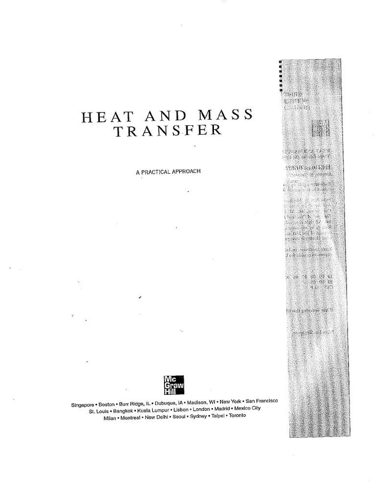 Yunus A. Cengel-Heat and Mass Transfer - (SI Units) - A Practical Approach, 3rd Edition (2006 ...
