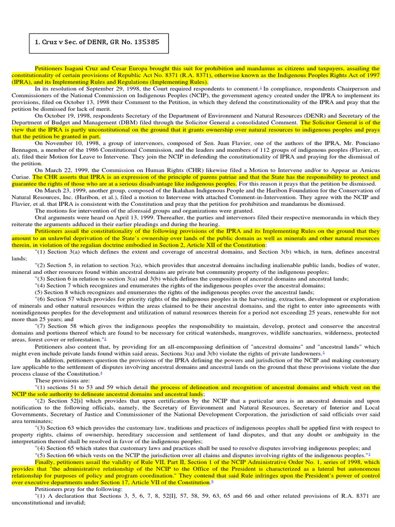 Regalian Doctrine | PDF | Ownership | Government