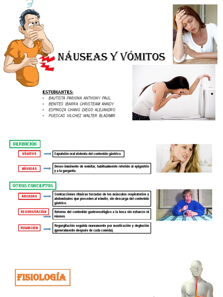 Nauseas y Vomitos | PDF | Vómitos | Especialidades Medicas