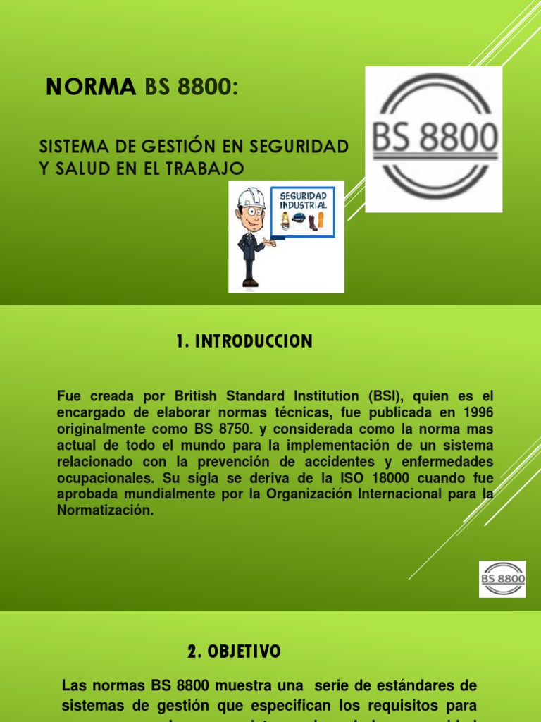 BS 8800 Sistema Gestión Seguridad | PDF | Business | Bienestar