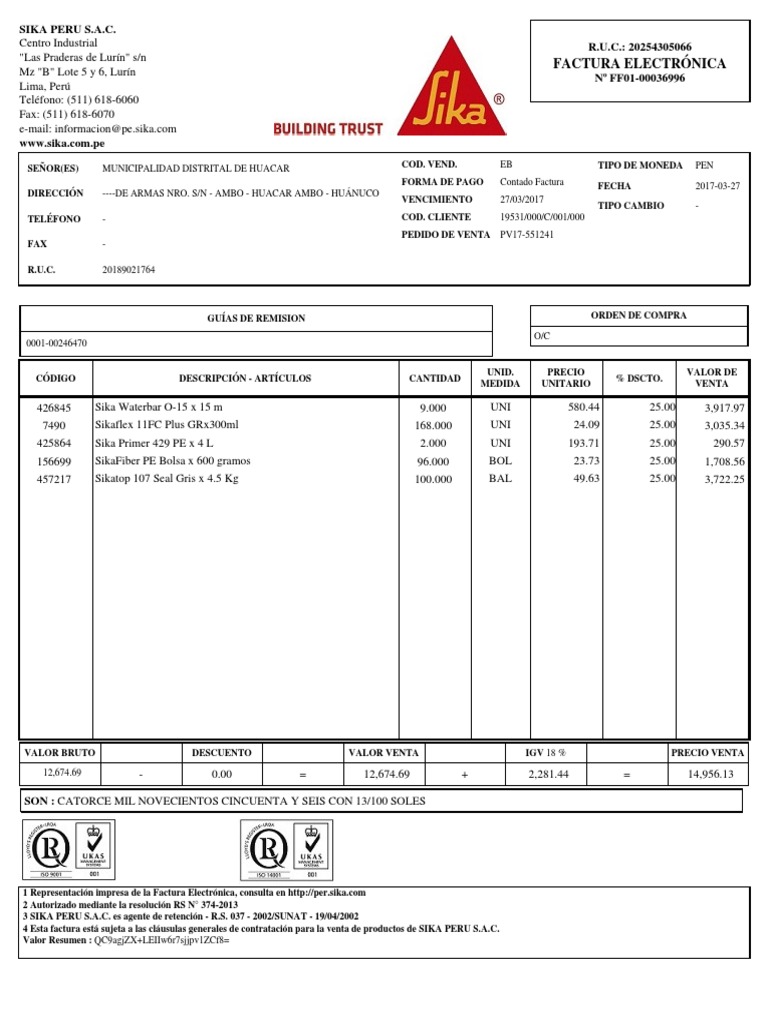 Guia de Remision | PDF | Business
