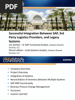 SAP TM & Yard Logistics Integration Guide | PDF | Logistics | Transport