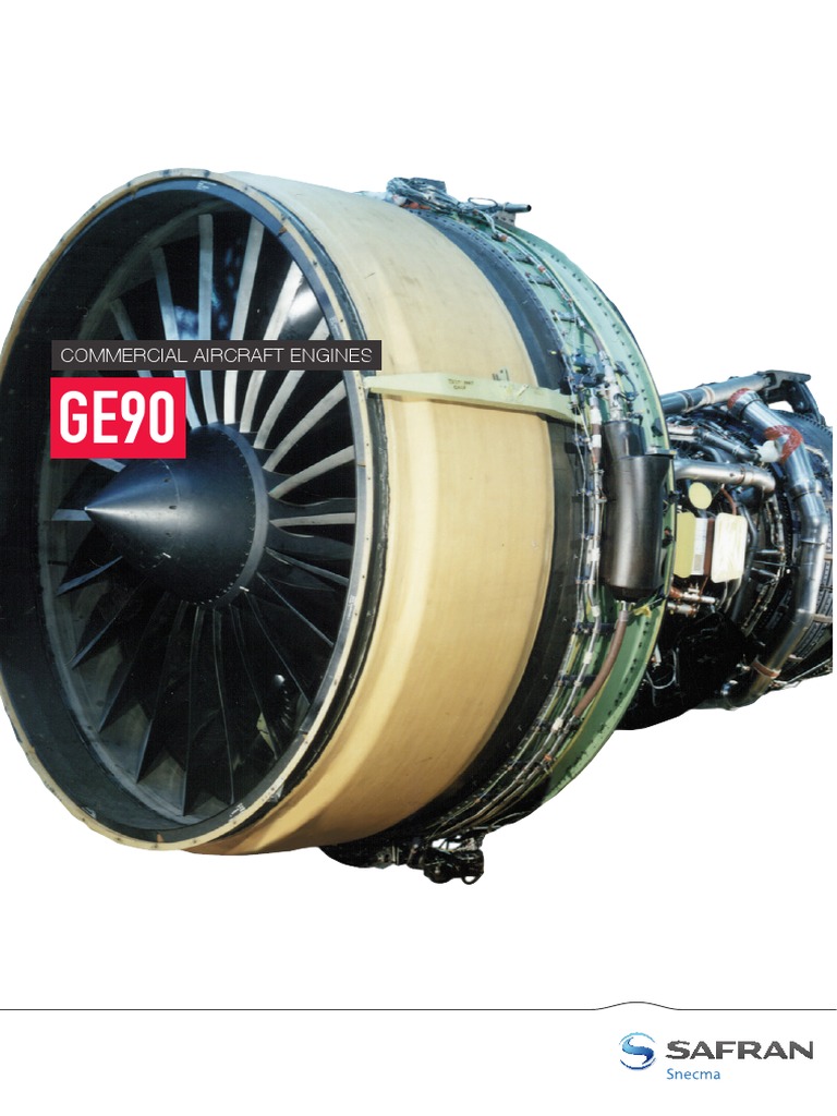 Fiche Ge90 Ang | PDF | Internal Combustion Engine | Aircraft