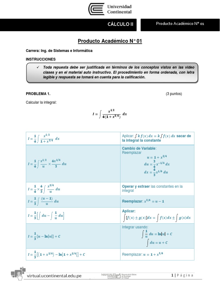 Ejercicios de Calculo II | PDF | Integral | Enseñanza de matemática
