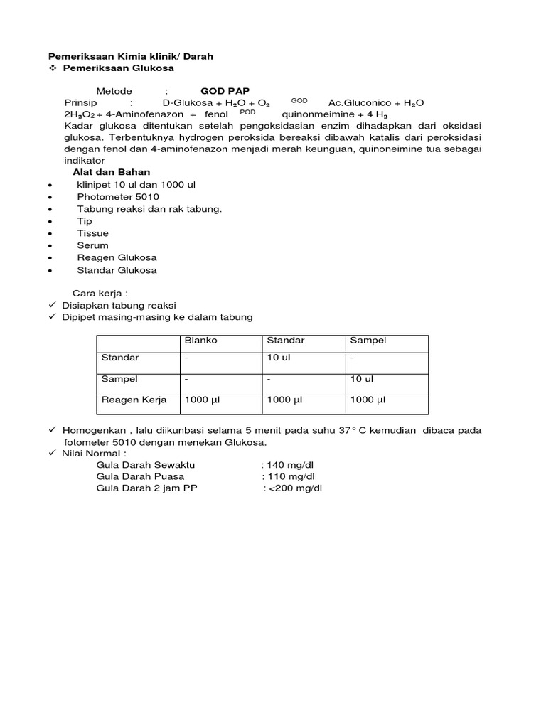 Pemeriksaan Kimia Klinik Pdf