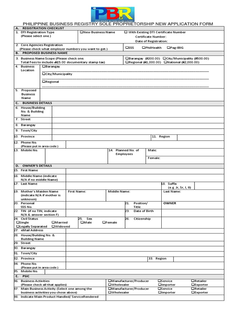 Dti Application Form Pdf Pdf