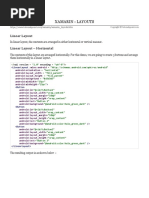 Common Android Views Cheat Sheet V2 | PDF | Software | Computing