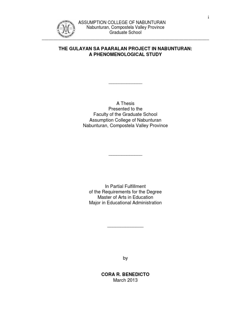 Paaralan Gulayan | PDF | Malnutrition | Leadership