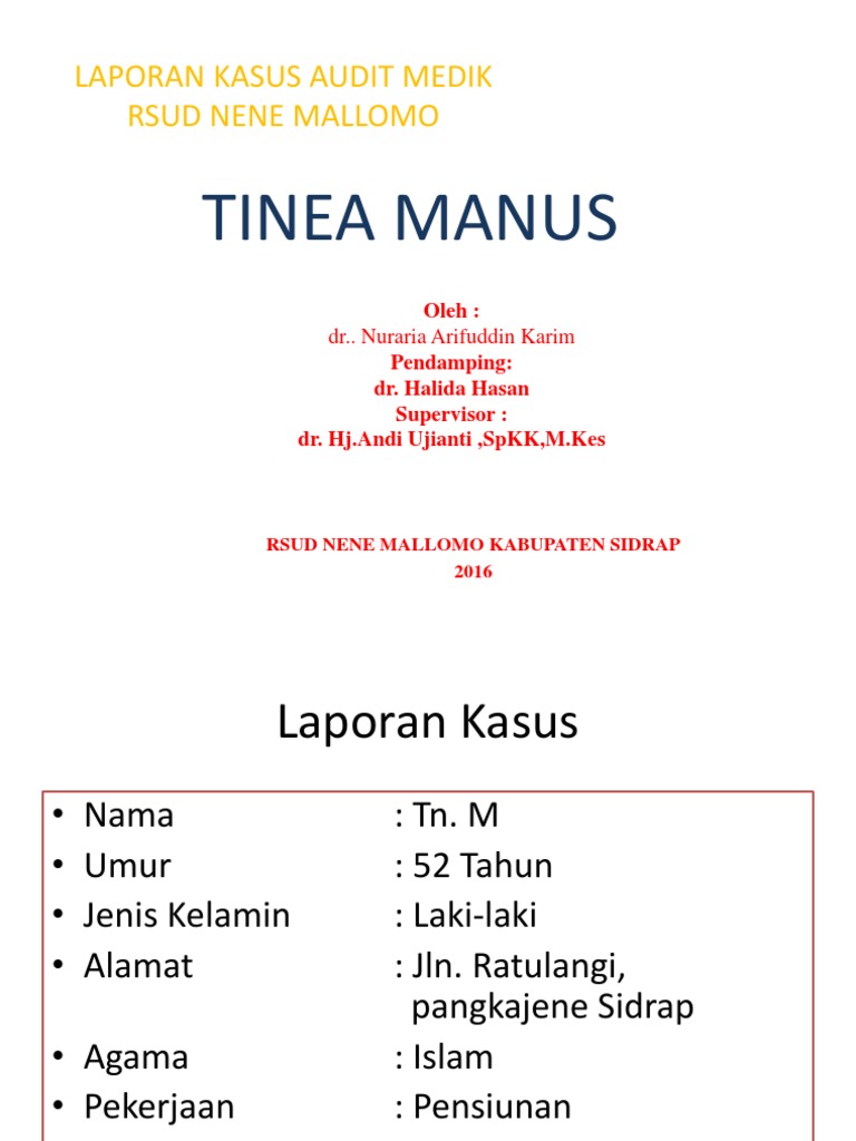 Tinea Manus | PDF | Sains & Matematika