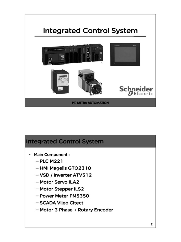 Integrated Control System | PDF