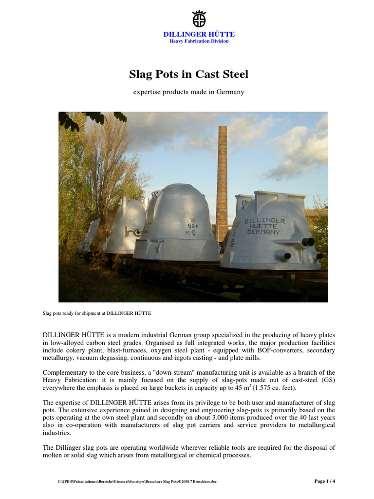 Slag Pots | PDF | Heat Treating | Annealing (Metallurgy)
