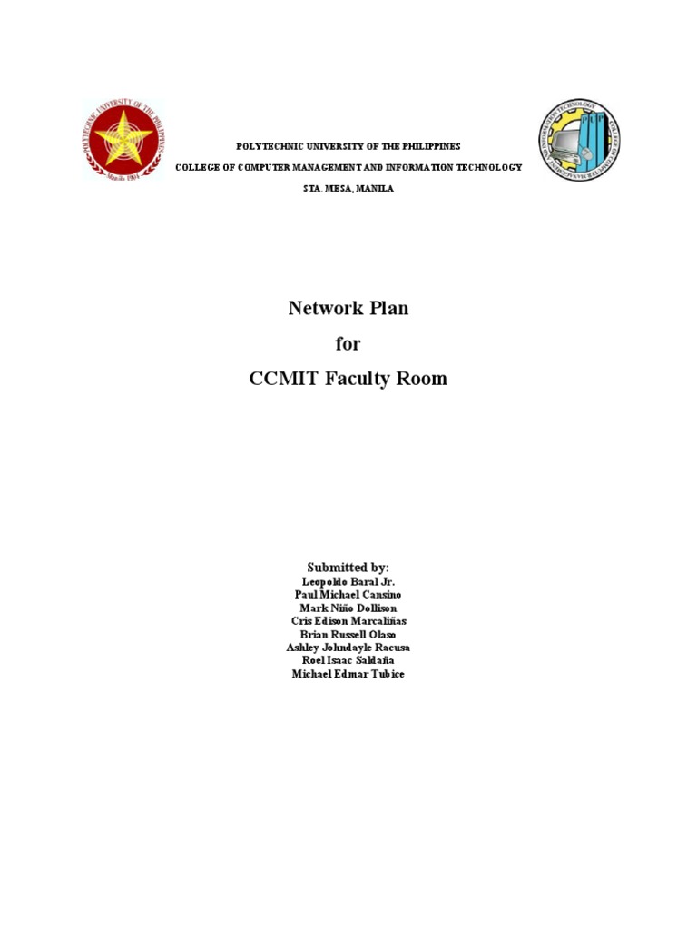 Networking Plan For CCMIT Computer Laboratory | PDF | Laptop | Computer ...