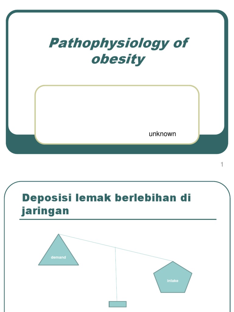 Pathophysiology of Obesity | PDF | Kesehatan Holistik | Sains & Matematika