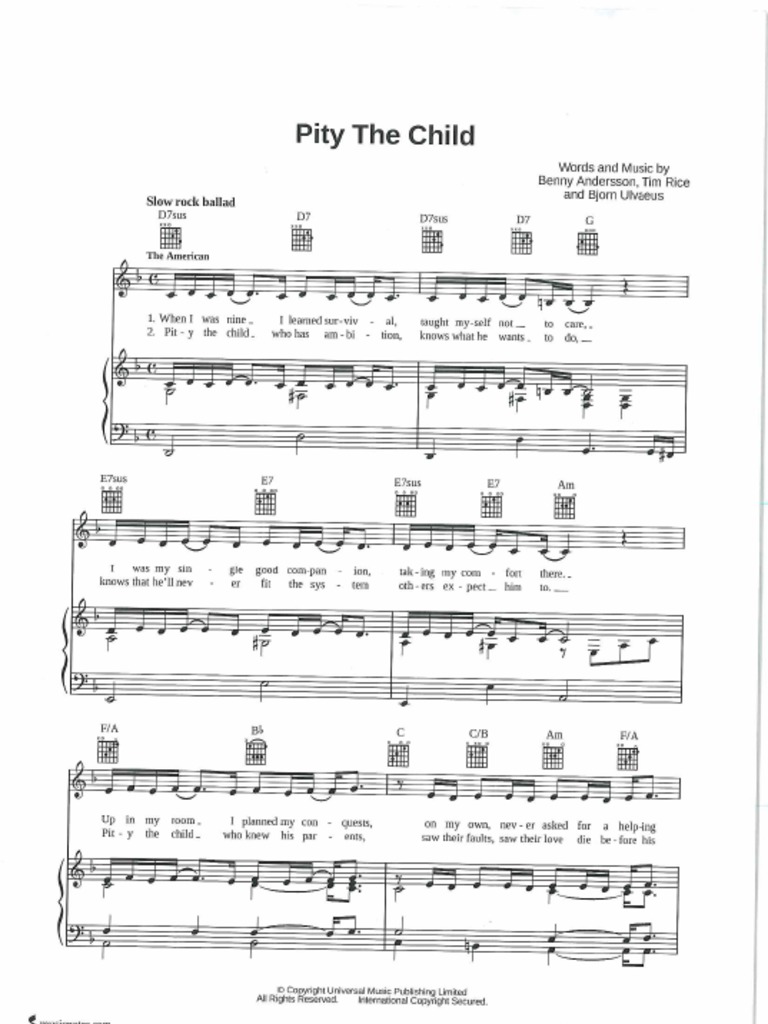 Pity The Child PDF | PDF