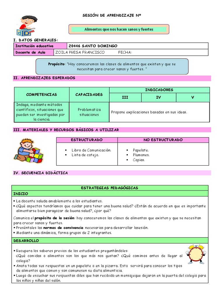 3.semana - Suni Mayo | PDF | Lectura (proceso) | Alimentos