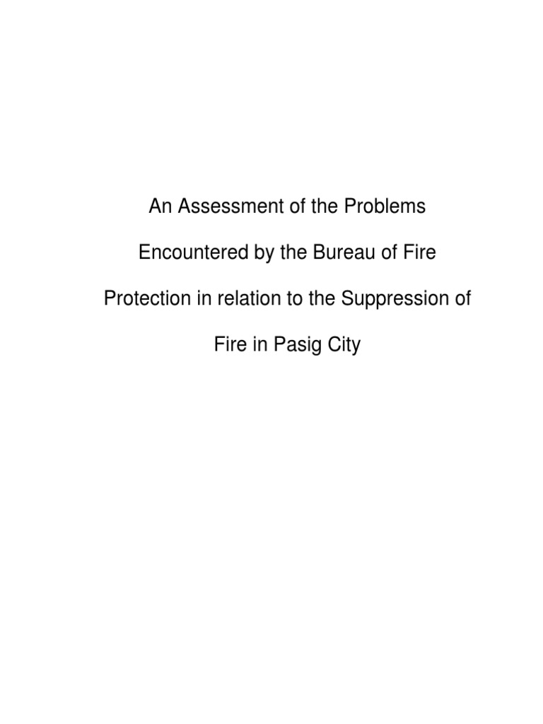Thesis Chapter 1 | Fire Safety | Wildfire