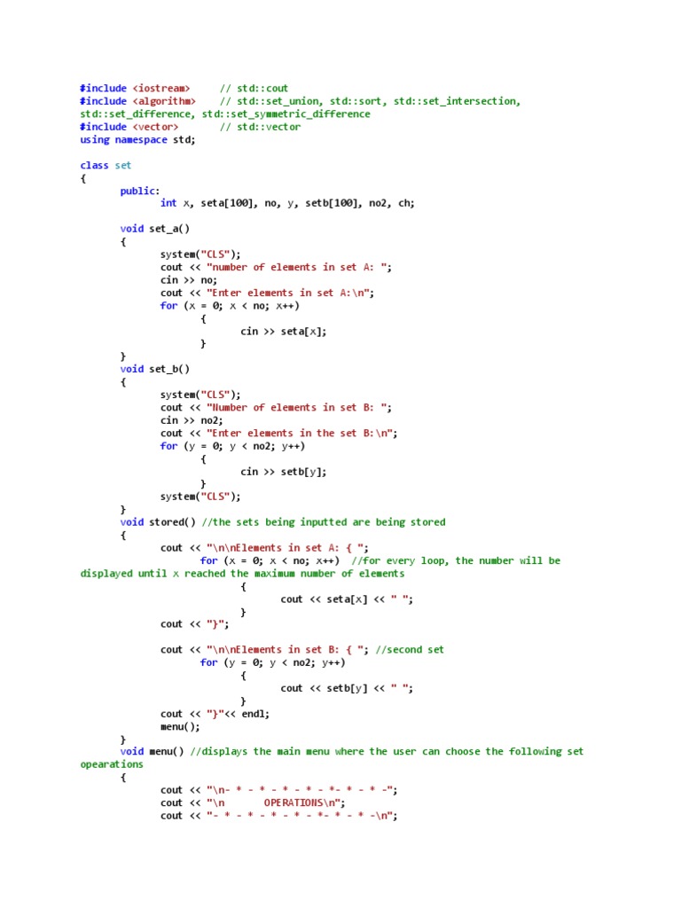 #Include #Include #Include Using Namespace Class Public Int Void | PDF | Computer Programming ...