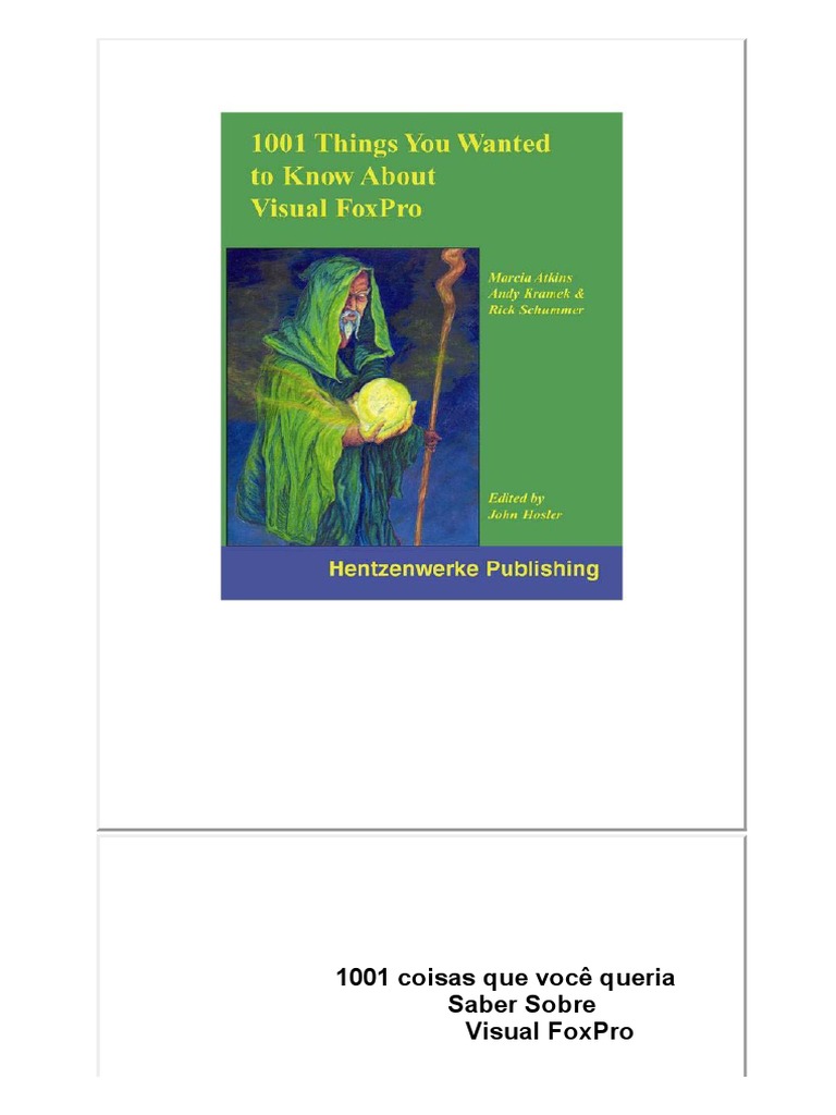 1001 Visual Fox Pro | PDF | Livros | Macro (Ciência da Computação)