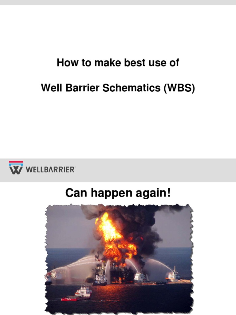 Well Barrier Schematics - Practical Use | PDF | Casing (Borehole ...